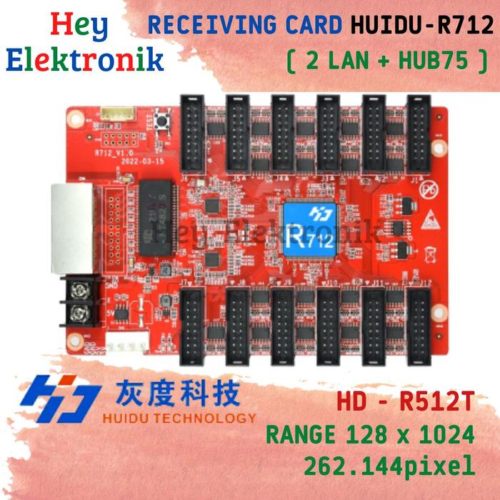 Jual Controller Huidu HD-R712 HD R712 Receiving Card Videotron ...