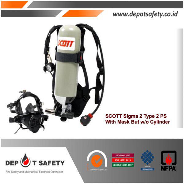 Jual SCBA SCOTT Sigma 2 PS Type 2 - Self Contained Breathing Apparatus ...