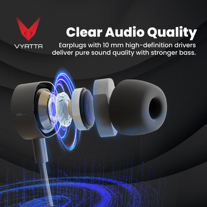 Jual Vyatta Boom E Earphone / Headset / Handsfree - Ultra Bass - White ...