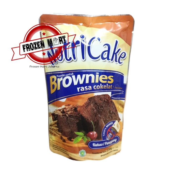 Promo NUTRICAKE Premix Brownies Rasa Cokelat / Tepung Premix Instant ...