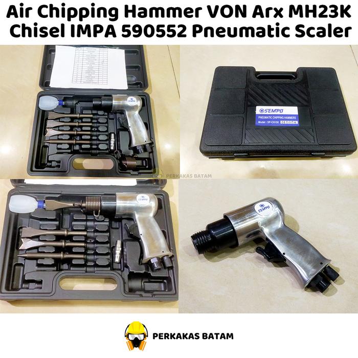 Jual Air Chipping Hammer VON Arx MH23K Chisel IMPA 590552 Pneumatic ...