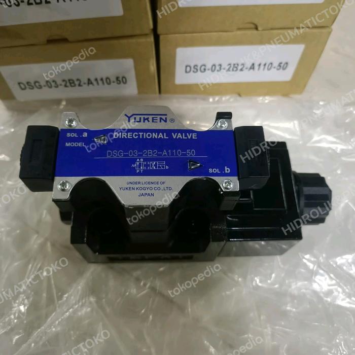 Jual Solenoid Yuken DSG 03-2B2-A110-50 /Solenoid Singgle Coil DSG-03 YUKEN - Jakarta Barat ...