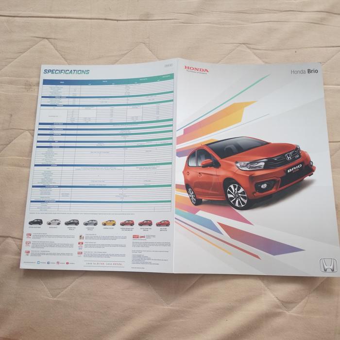 Jual brosur honda brio - Kab. Tangerang - Raja Brosur Otomotif | Tokopedia
