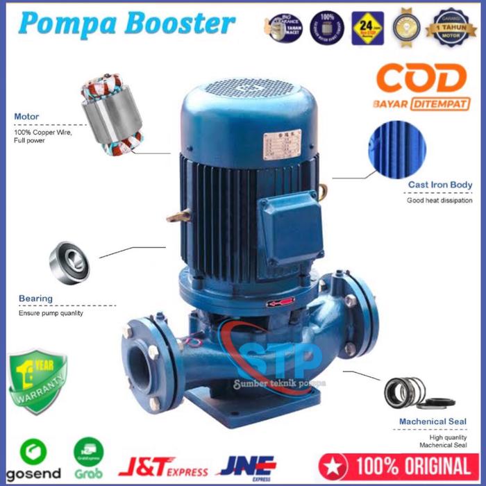 Jual Pompa Dorong Booster Pump 3inch Pompa Industri pompa transfer 3hp ...