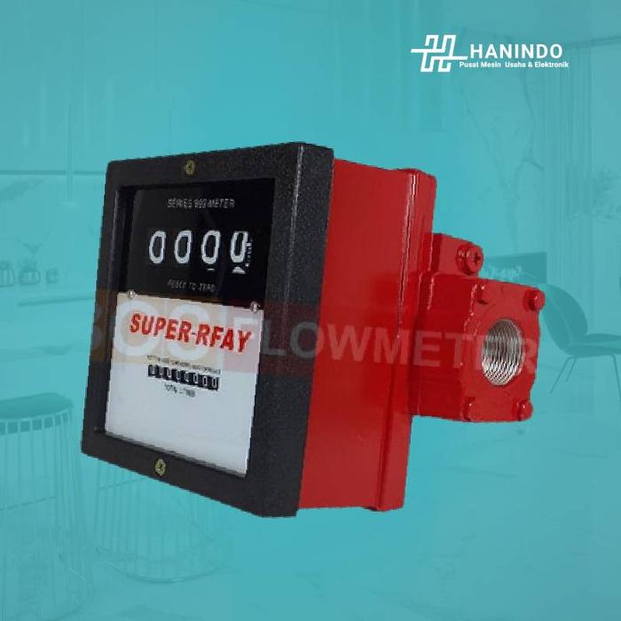 Jual Flow Meter Super Rfray 1 Inch - Meteran Solar 1 Inch - Flow Meter ...