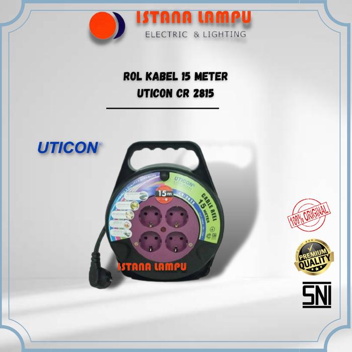 Jual Rol Kabel 15 Meter Uticon CR 2815 - Kota Semarang ...