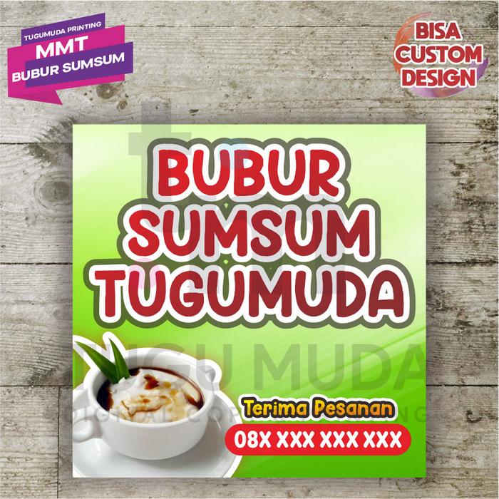 Jual Cetak Spanduk|Banner|MMT - BUBUR SUMSUM-KACANG IJO-KACANG TANAH ...