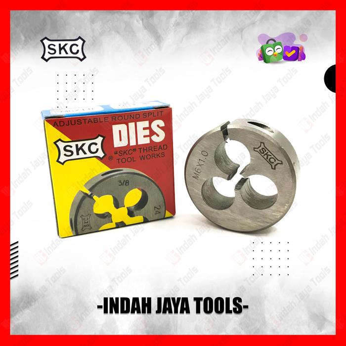 Jual SKC Mata Snai M 6 X 1.0 - Snay Senai Snei Round Dies M6X1.0 M6 ...