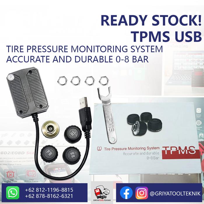 Jual READY STOCK! TPMS USB Tire Pressure Monitoring System untuk Android - Jakarta Timur - Griya ...