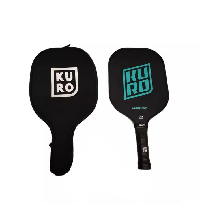 Jual kuro paddle pickleball thicker core free cover raket bat di Seller ...