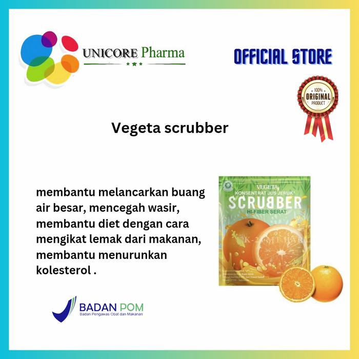 Jual vegeta scrubber - Jakarta Barat - unicore pharma | Tokopedia