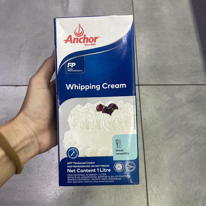 Jual anchor whipping cream 1 liter | cream pastry - Jakarta Selatan ...