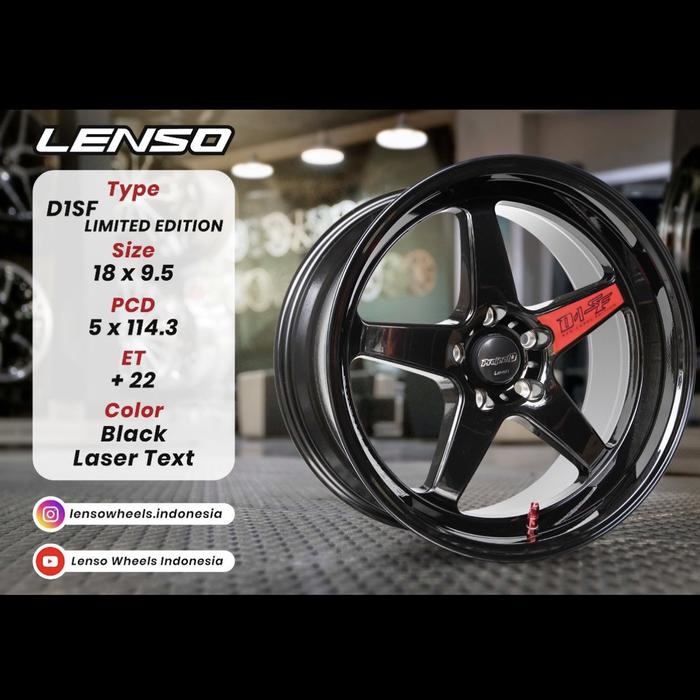 Jual VELG LENSO D1SF LIMITED EDITION R18 SPEC INNOVA REBORN/ZENIX BRAND NEW - Kota Surabaya ...