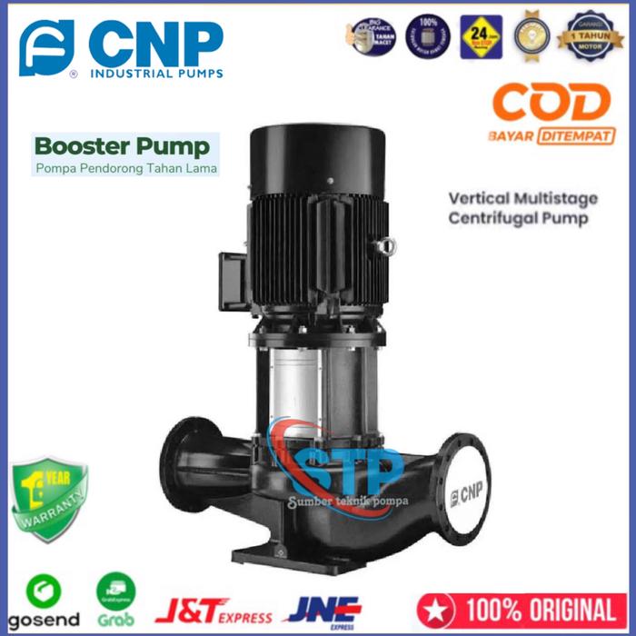 Jual Pompa Booster Vertikal CNP TD 65-22/2 4kw 5.5HP 380V Pompa ...