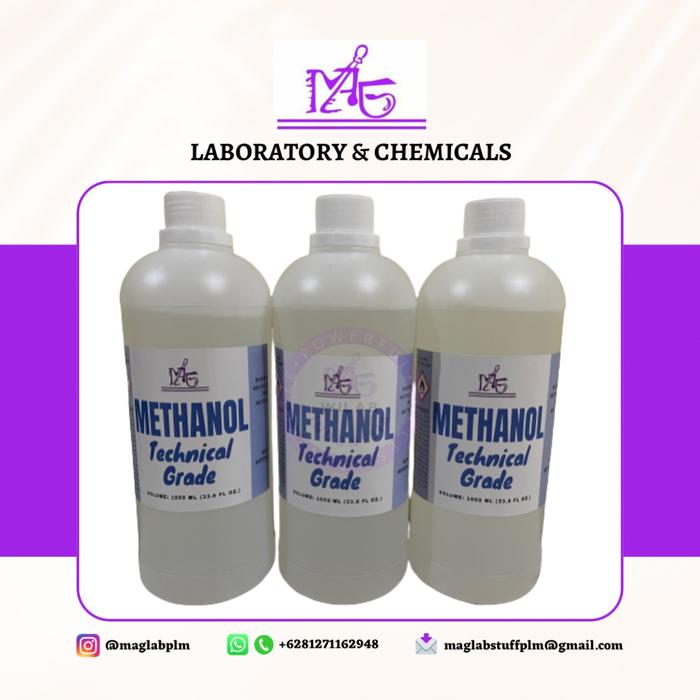Jual Methanol Metanol 75% Technical Grade 1 Liter/Botol - Kota ...