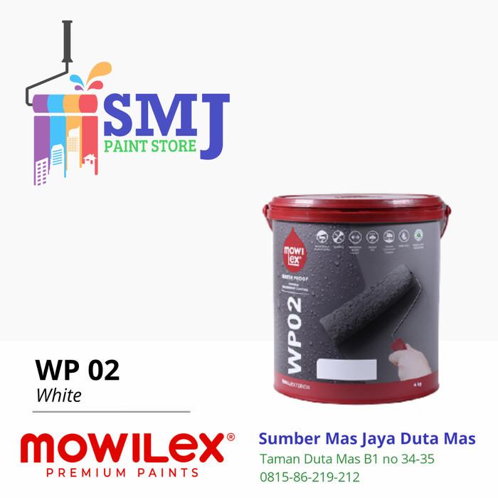 Jual Cat Pelapis Anti Bocor MOWILEX Waterproof WP02 910 Putih White 1kg ...