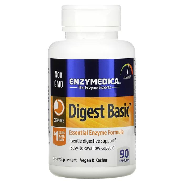 Jual Enzymedica, Digest Basic, Essential Enzyme Formula, 90 Capsules ...