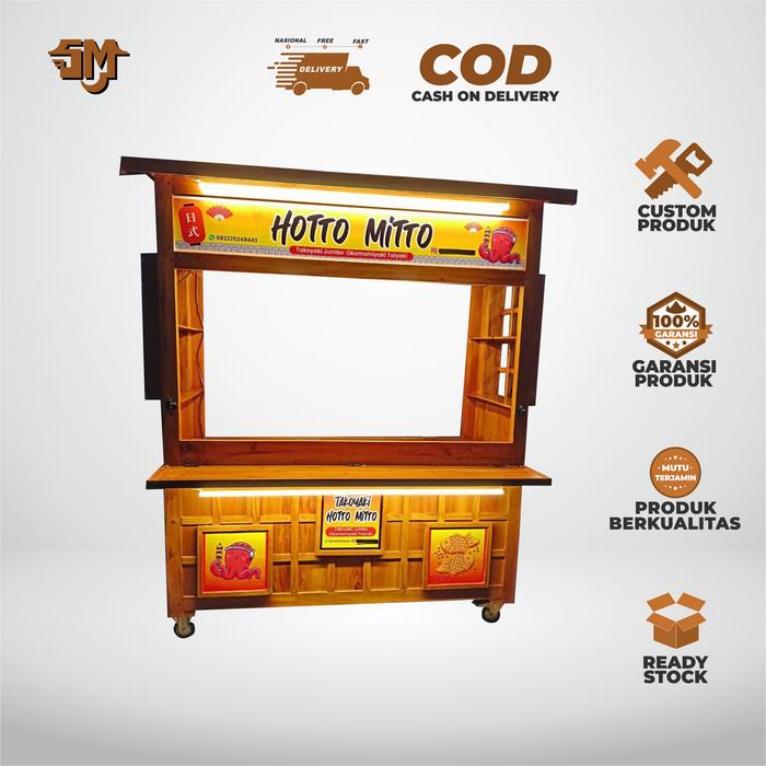 Jual Booth Jepang kekinian/ Booth Makanan Jepang / booth restaurant ...