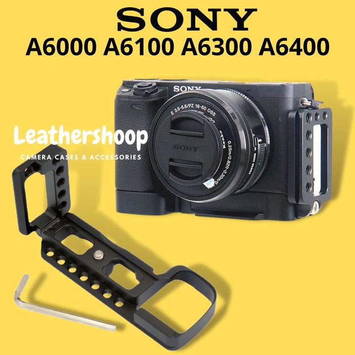 Promo Bracket L plate SONY A6000 A6100 A6300 A6400 Handgrip Metal ...