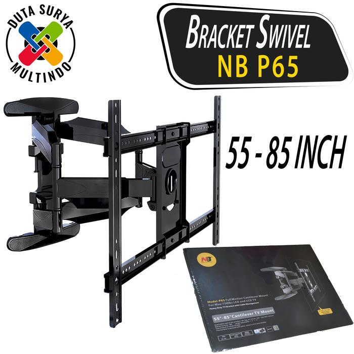 Promo bracket braket breket tv swivel NB P65 untuk 55 60 65 70 75 80 85 inch - Jakarta Selatan ...