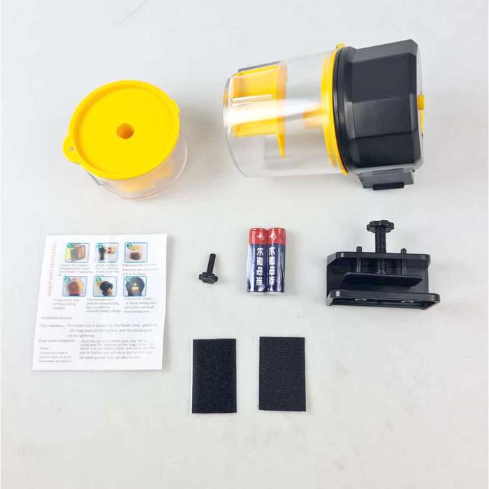 Promo Tempat Makan Ikan Otomatis Akuarium Timer Dispenser Makanan Pakan ...