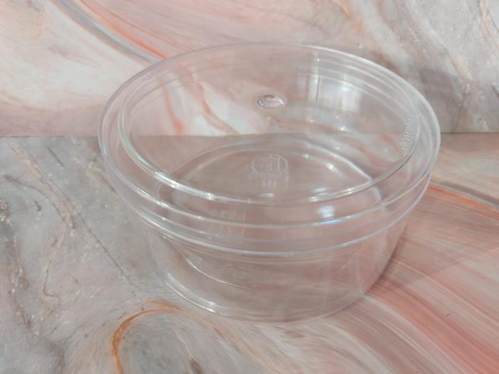 Jual Toples Kue Seri 584 Kotak Hardtop / Toples Kue 500gr Bulat Polos ...