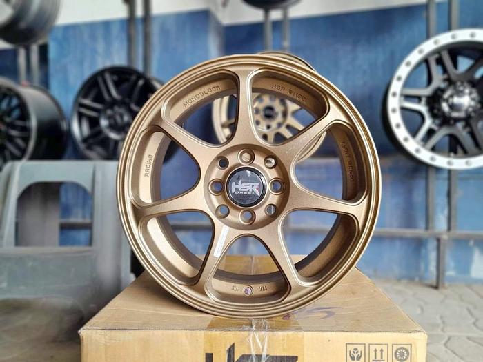 Jual velg mobil hsr r17 lebar 7,5 et 45 untuk jazz city yaris raize ...