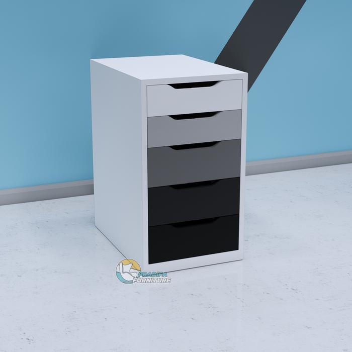 Jual Nakas drawer laci untuk meja komputer - meja pc bisa custom - Kab ...
