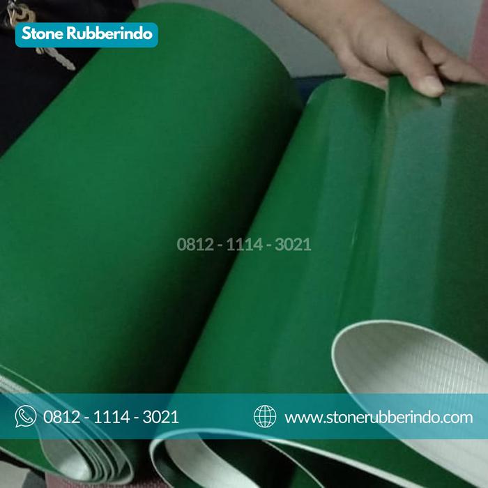 Jual Belt Pvc Hijau 250 mm ( 2mm ) Conveyor Belt Pvc Hijau Lebar 25 cm ...