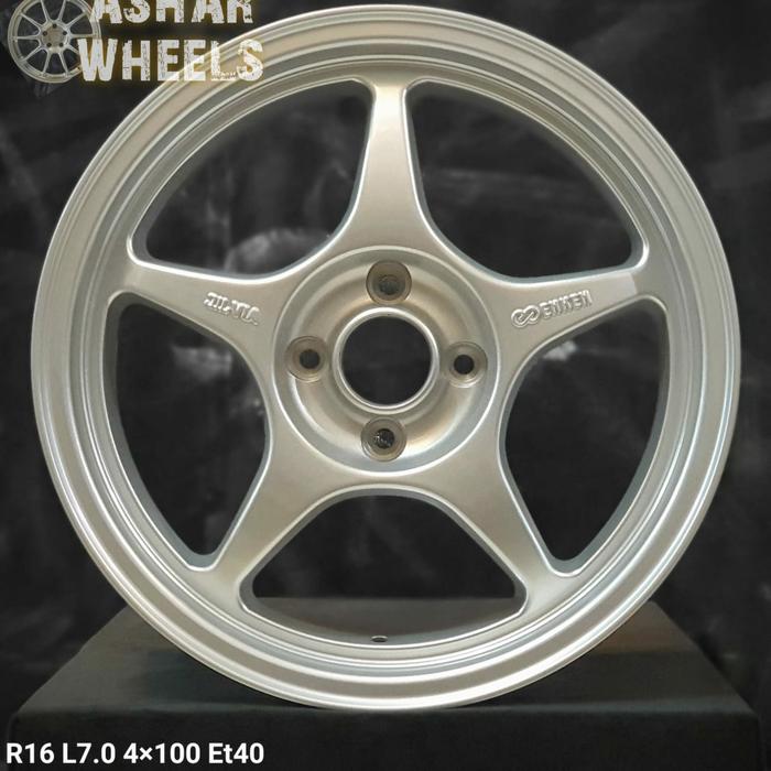 Jual velg ring 16 enkei tulang 4x100 jazz yaris brio vios city dll ...