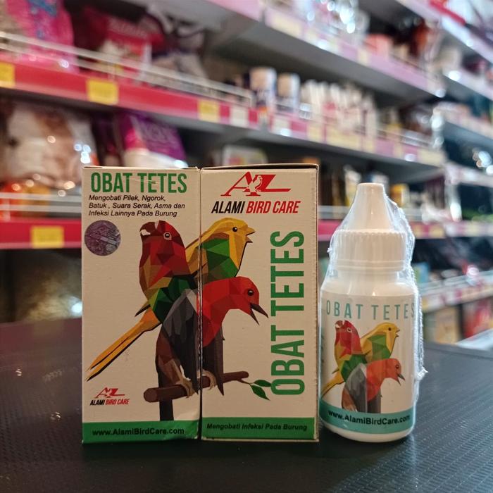 Jual OBAT TETES ALAMI BIRD CARE OBAT BURUNG INFEKSI LESU PILEK BERAK ...
