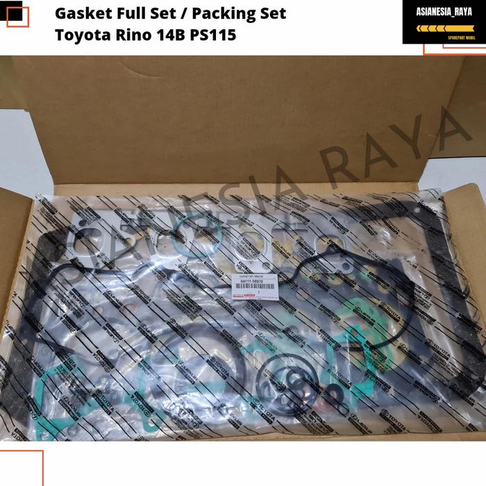 Jual Gasket Full Set / Packing Set Toyota Rino 14B PS115 - Jakarta Pusat - ASIANESIA_RAYA ...