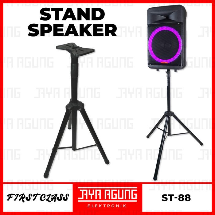 Promo Tripod Stand Speaker Portable Aktif Tiang Besi Standing First ...