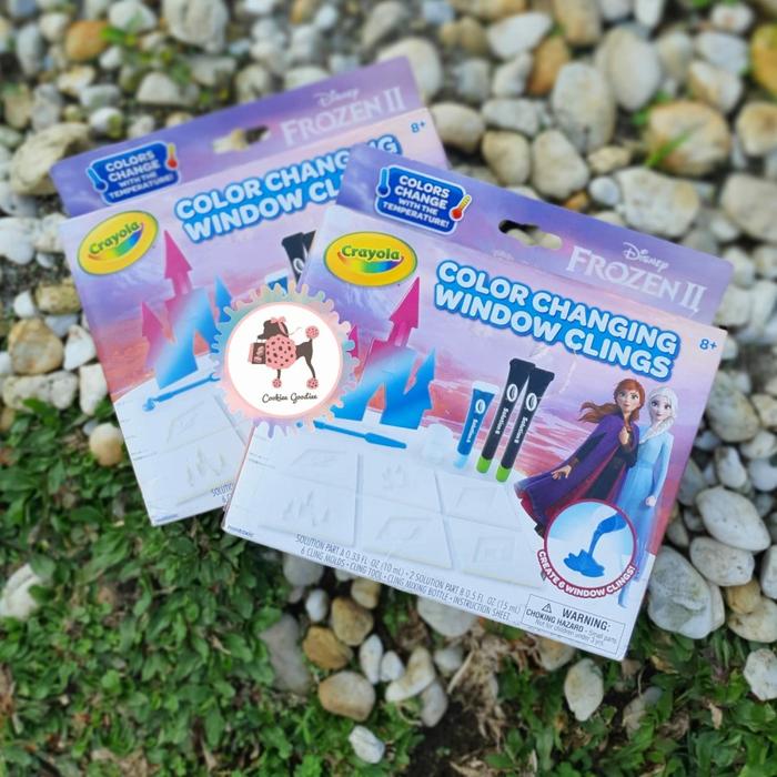 Jual Crayola Frozen 2 Window Clings Craft Kit - Kota Medan ...