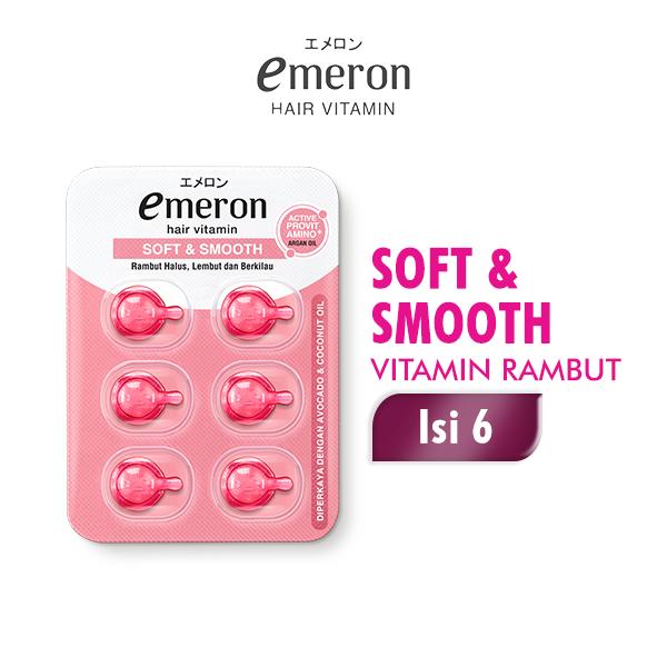 Jual Emeron Vitamin Rambut Soft & Smooth isi 6 - - Wings Official Store ...