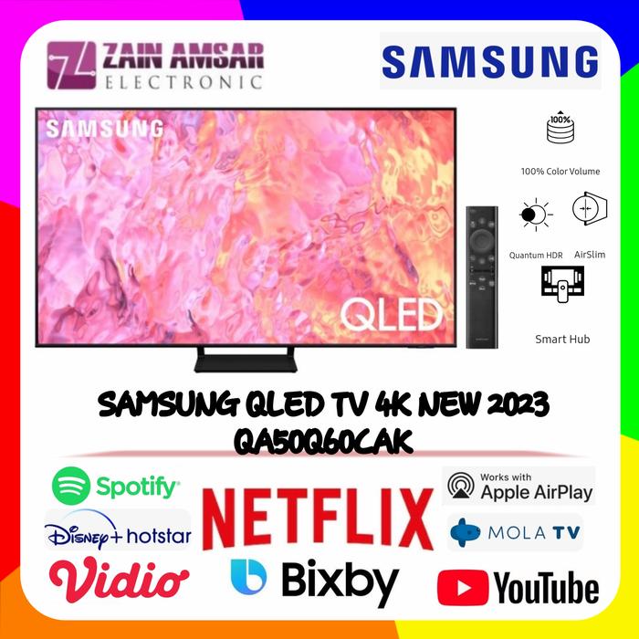 Jual SAMSUNG QA50Q60C QLED UHD 4K SMART TV 50 INCH NEW 2023 - Kota ...