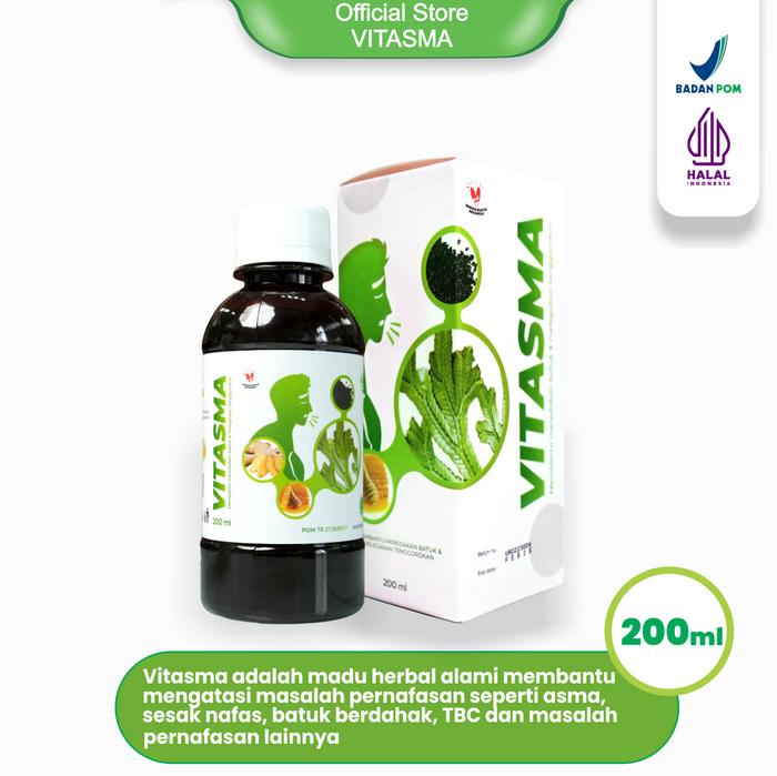 Jual Madu Vitasma Atasi Masalah Pernafasan Sesak Nafas Asma Batuk dan ...