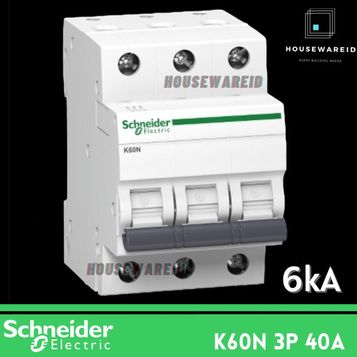Jual MCB Schneider 3p 40a 6kA Original - Jakarta Pusat - HousewareID | Tokopedia