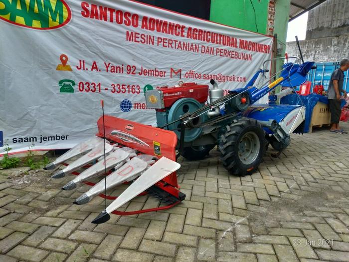 Jual Mesin Alat Potong Padi Jagung Sorgum Rumput Gajah PADDY REAPER ...