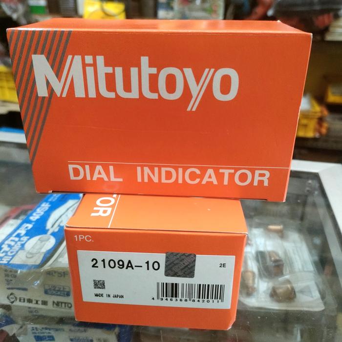 Jual Mitutoyo 2109A-10 Dial Indicator 0,001mm Original Made in Japan ...