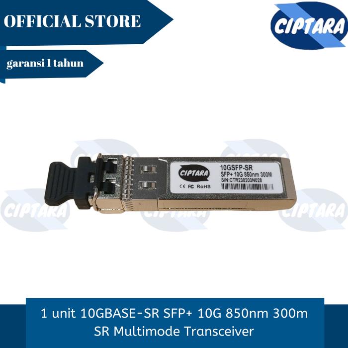 Jual 10GBASE-SR SFP+ 10G 850nm 300m SR Multimode Transceiver - Jakarta ...