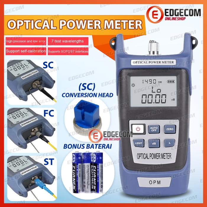 Jual Fiber Optic Optical Power Meter Cable Tester ( OPM ) - Jakarta ...