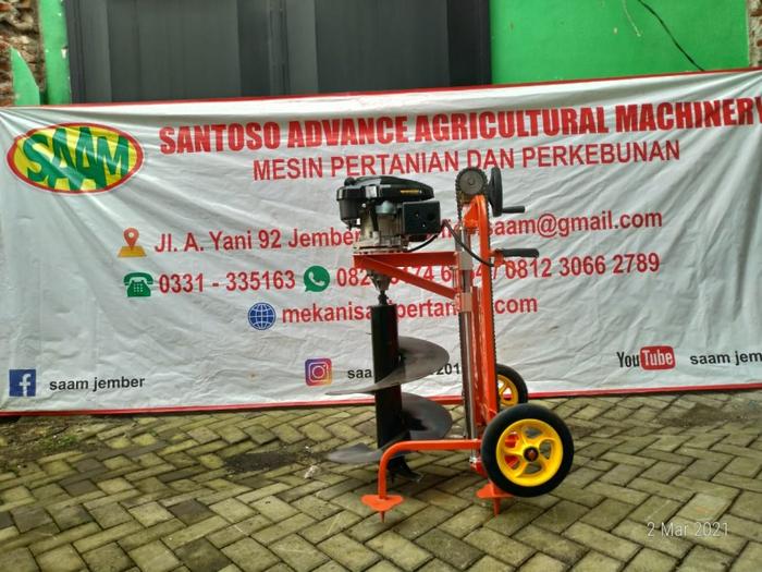 Jual Alat Mesin Bor Duduk Pembuat Lubang Tanam Pohon Diamater 50 cm - Kab. Jember - SAAM Toko ...