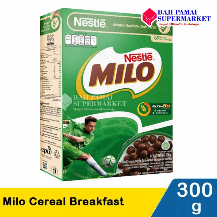 Jual Nestle Milo Cereal 300gr - Kota Makassar - BAJI PAMAI SUPERMARKET ...