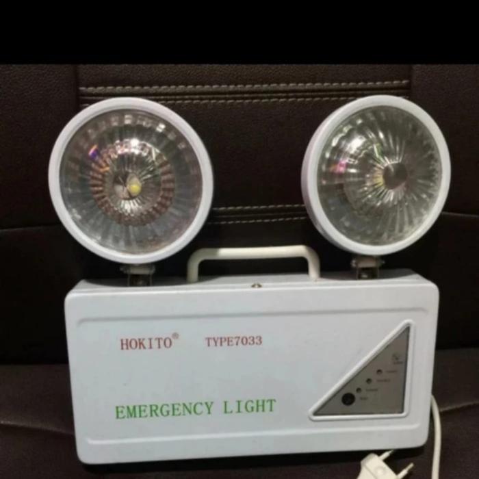 Jual Lampu emergency exit lamp hokito mata kucing twin spot led dk 70 ...