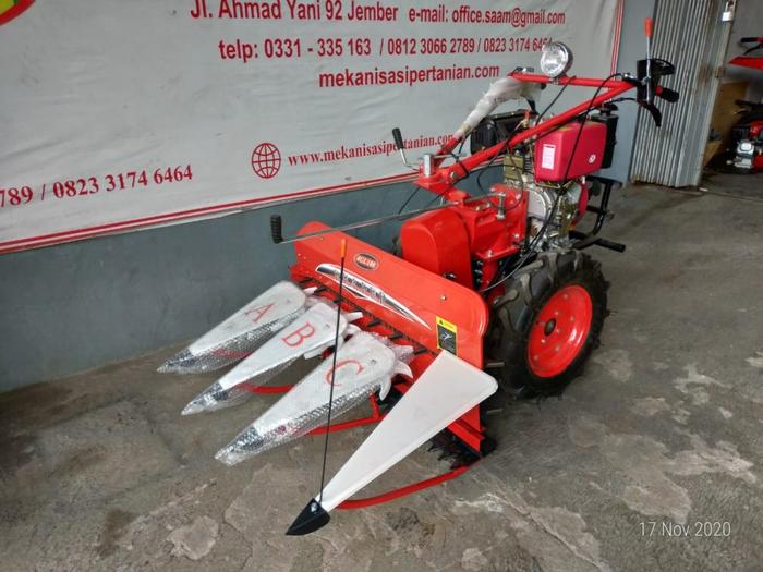 Jual Mesin Alat Pemotong Pemanen Padi Jagung Sorgum - Paddy Reaper ...