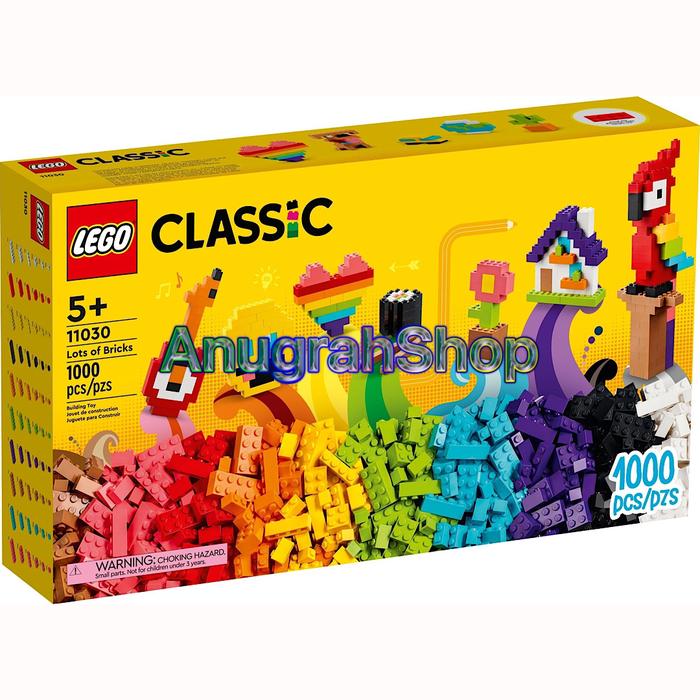 Jual LEGO 11030 CLASSIC Lots of Bricks Lots of Bricks - Jakarta Utara ...