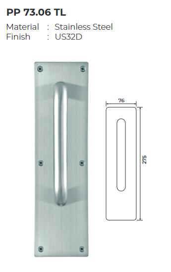 Jual Gagang Pintu Tarik | Pull Handle KEND PP 73.06 - TL-Tanpa Lubang - Jakarta Utara - Kenari ...