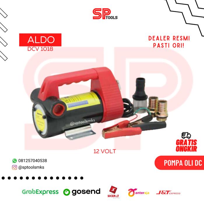 Jual MESIN POMPA OLI BENSIN SOLAR ELEKTRIK 1" DC 12 VOLT AKI ALDO ...