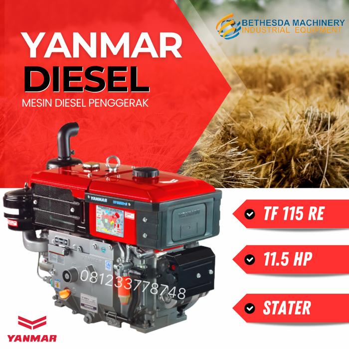 Jual Mesin Penggerak Diesel 11.5 HP Diesel Engine Yanmar - TF 115 MRE ...